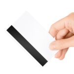 Blank White PVC Cards With MAG STRIPE